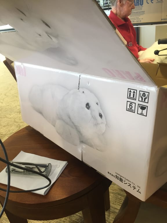 Paro the robotic seal | A Gallery from This Way Up | RNZ National