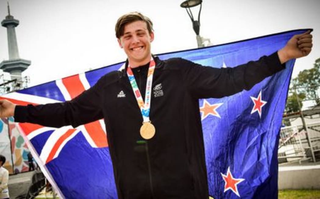 Connor Bell named flagbearer for Youth Olympics closing ceremony | RNZ News