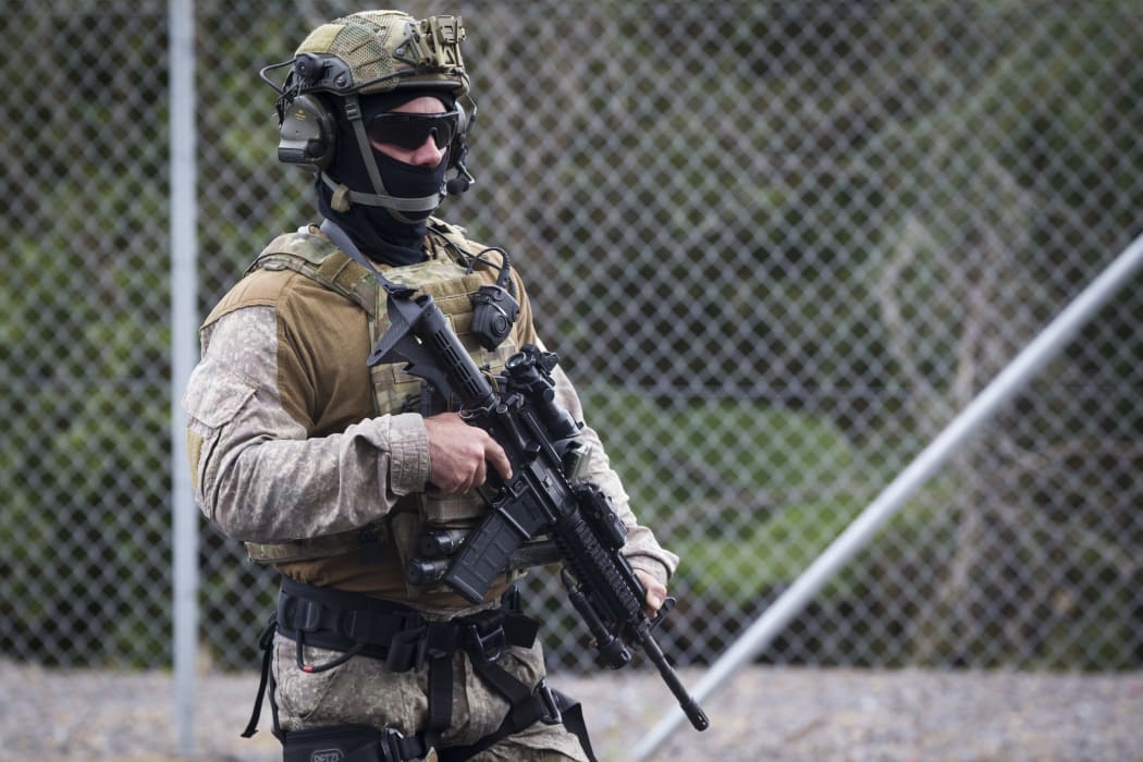 SAS battle training site launches with a bang | RNZ News
