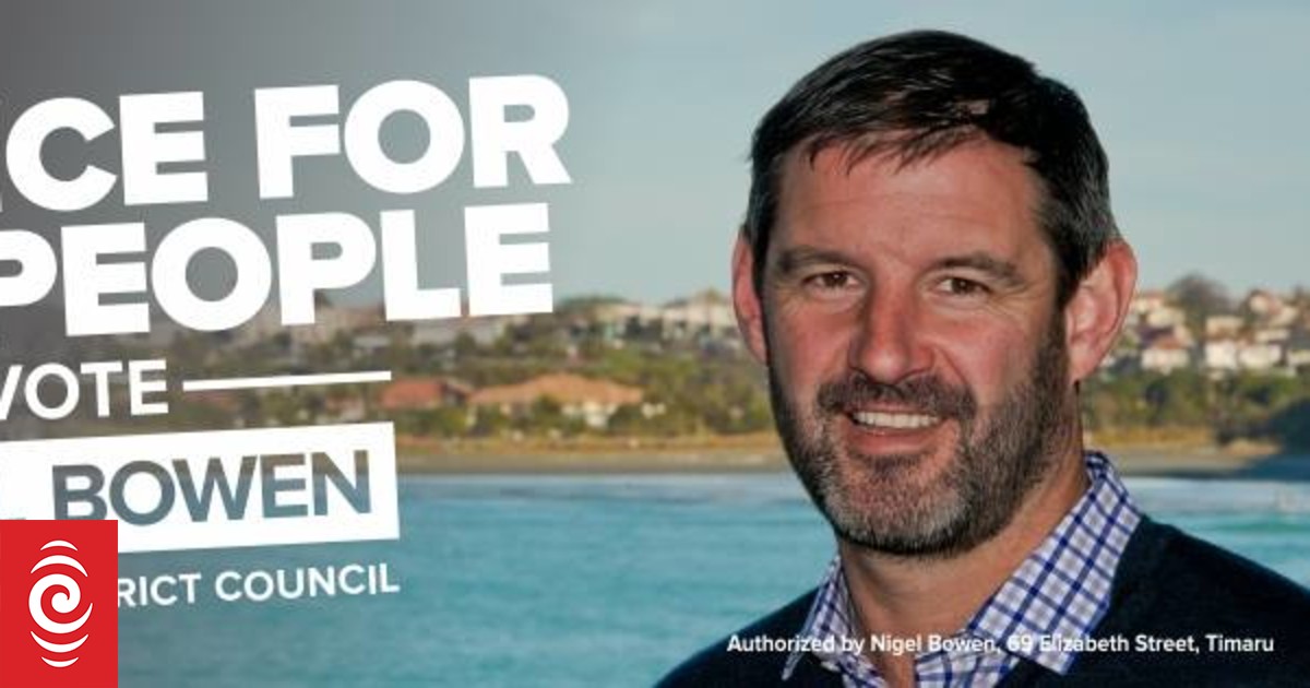 Timaru Mayor Nigel Bowen | RNZ