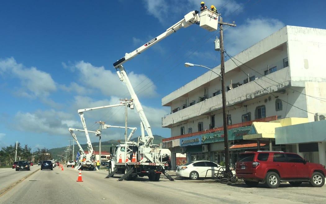 Power restoration improves on CNMI's Saipan from October's Yutu | RNZ News