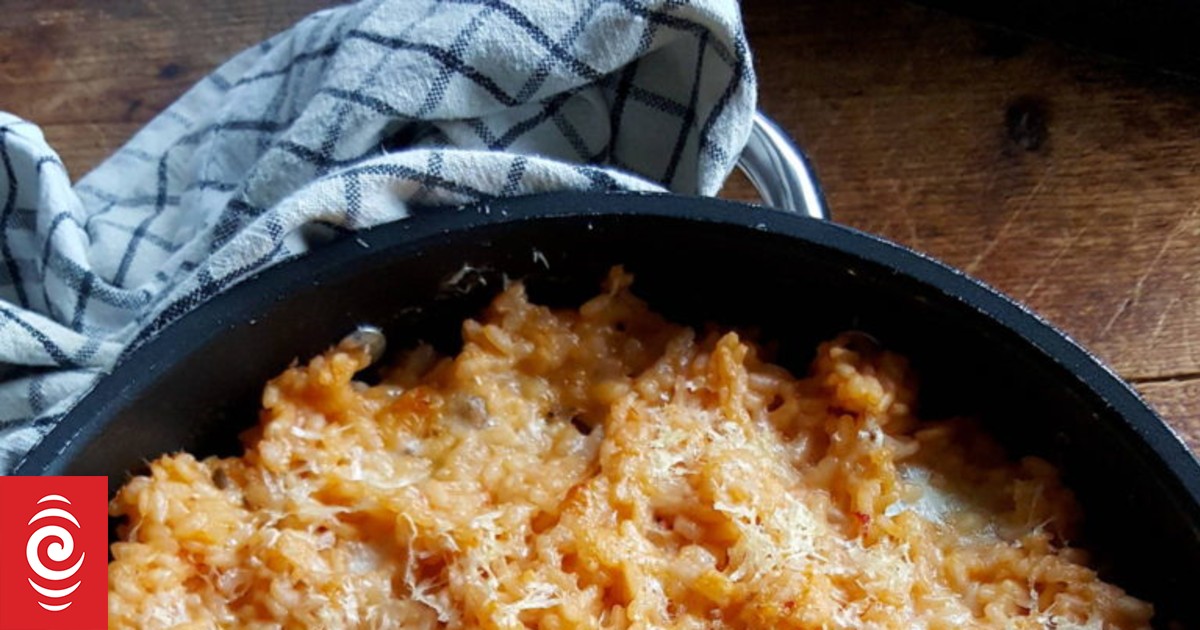 Oven-baked Mushroom Risotto with Julie Biuso | RNZ