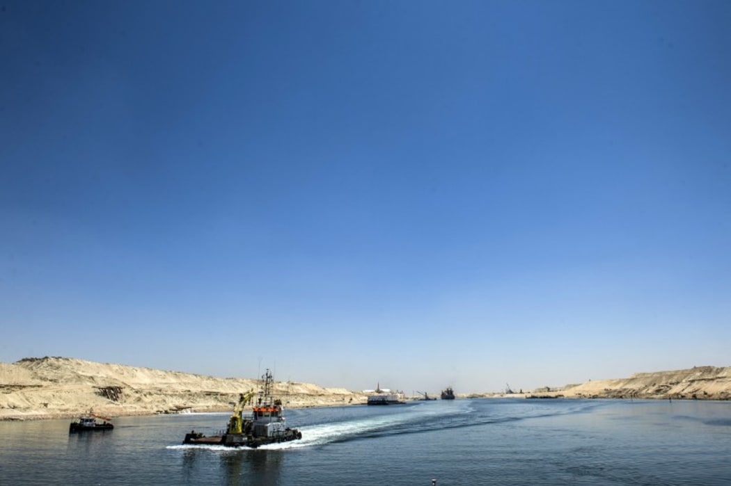 'New Suez Canal' makes history for Egypt | RNZ News