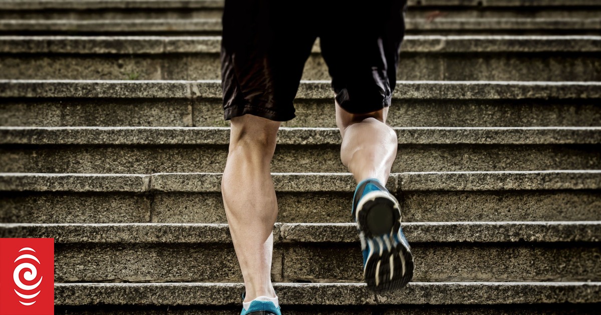 The ultimate stair climb to fight blood cancer | RNZ