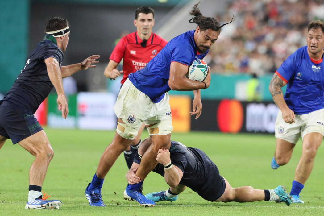 Samoa have belief as they try to stay alive at Rugby World Cup | RNZ News
