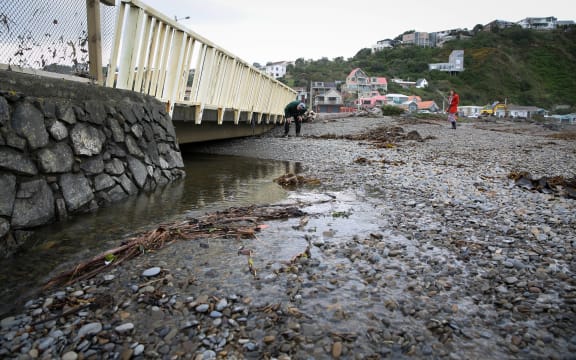 The aftermath of high southerly seas in Wellington. | A Gallery from ...