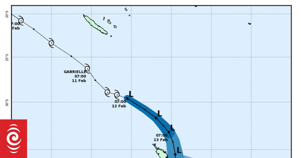 Cyclone Gabrielle: Red and orange rain warnings for upper North Island ...