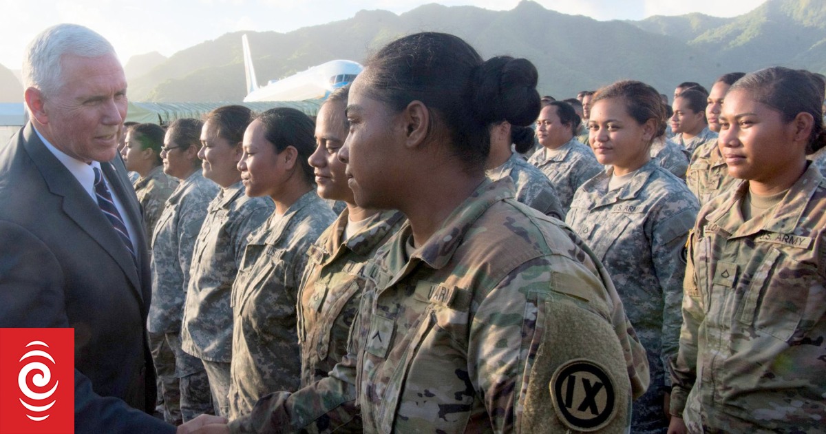 American Samoa reservists deploy to Middle East | RNZ News