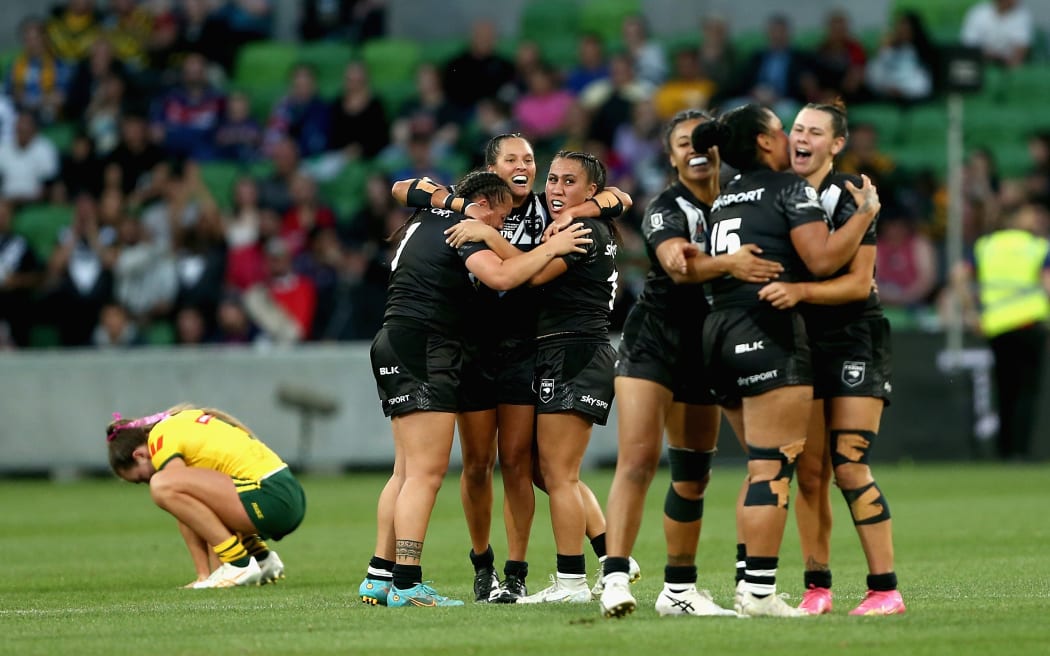 Defence at the heart of historic Kiwi Ferns win | RNZ News