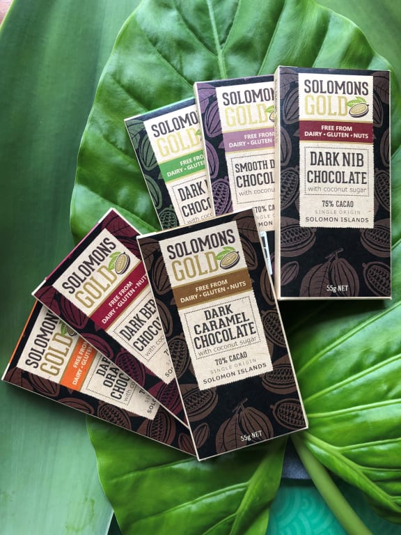 Chocolates made from Solomons cacao bag awards | RNZ News