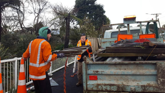 New Plymouth tornado | A Gallery from News | RNZ