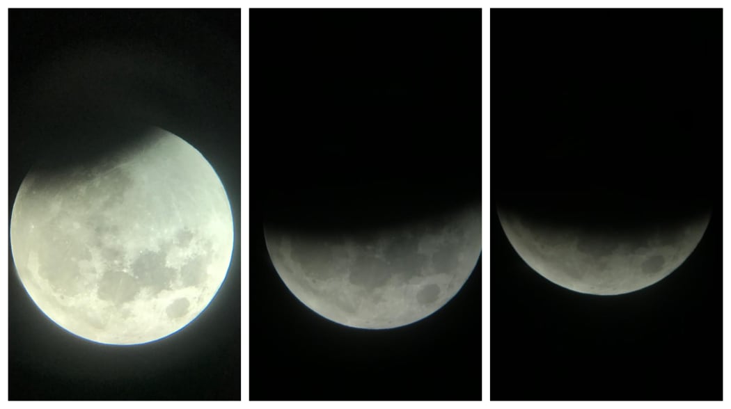 Super moon lunar eclipse puts on a show in clear night skies | RNZ News