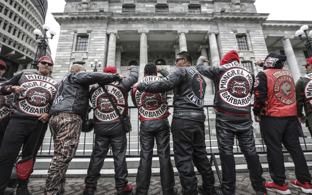 National would ban gang patches, give police new powers | RNZ News