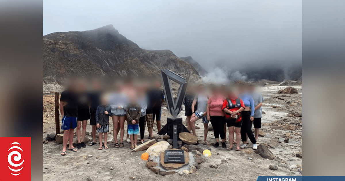 Families of Whakaari eruption victims return to island three years on ...