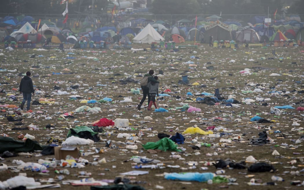 Music festivals on mission to cut landfill waste | RNZ News