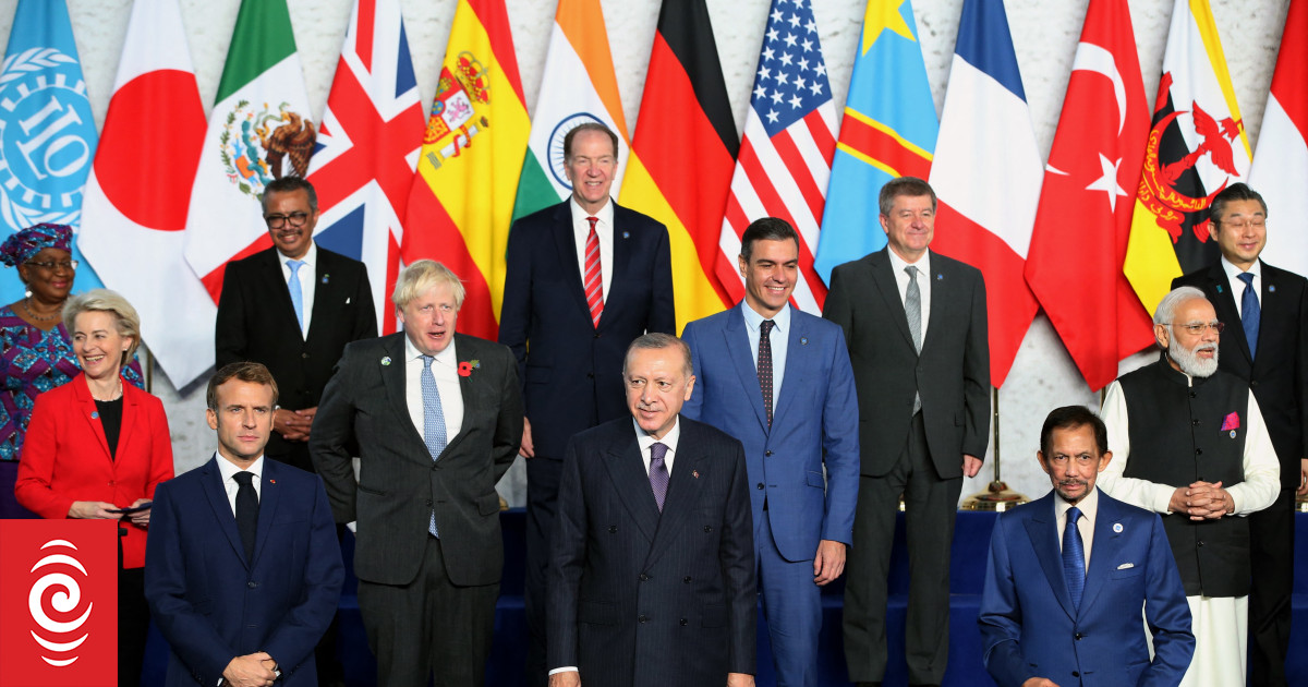 G20: Climate and Covid-19 also on agenda as world leaders meet | RNZ News