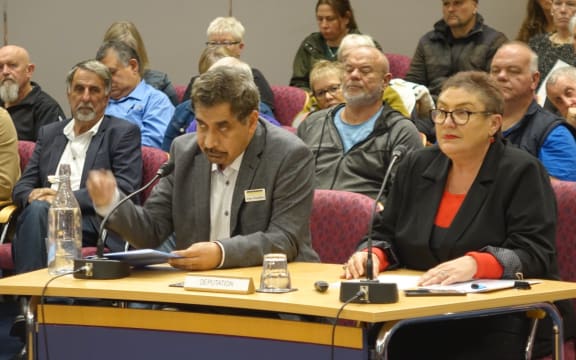 Crowd unleashes fury at New Plymouth councillors over rates hikes | RNZ ...