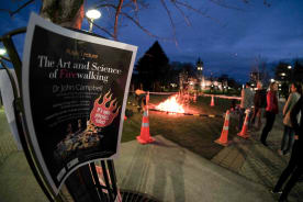 The Art and Science of Firewalking | A Gallery from Afternoons | RNZ ...