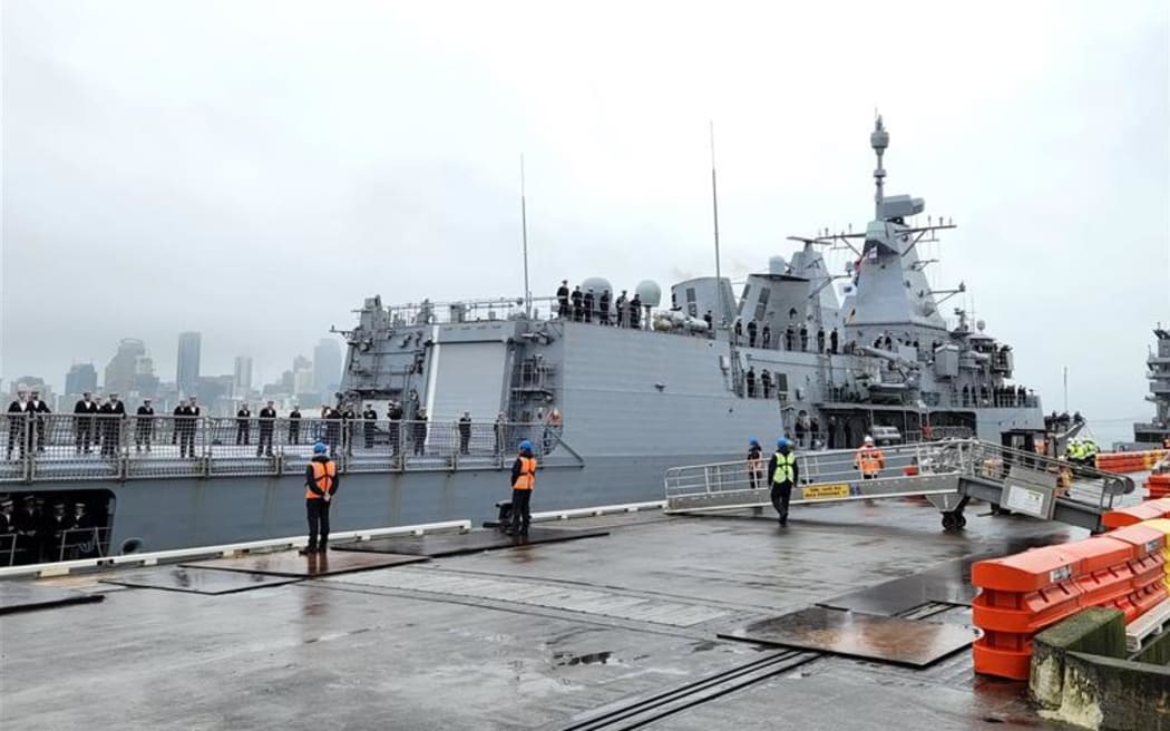 Navy frigate returns to New Zealand after major upgrade in Canada | RNZ ...