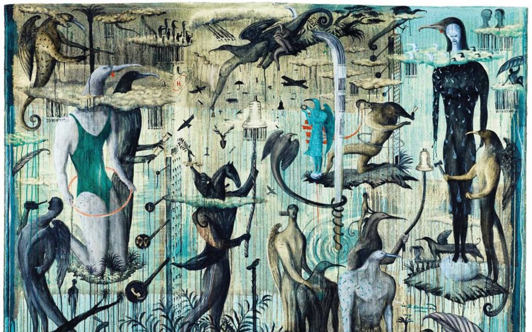 Bill Hammond painting sells for 'astonishing' price | RNZ News