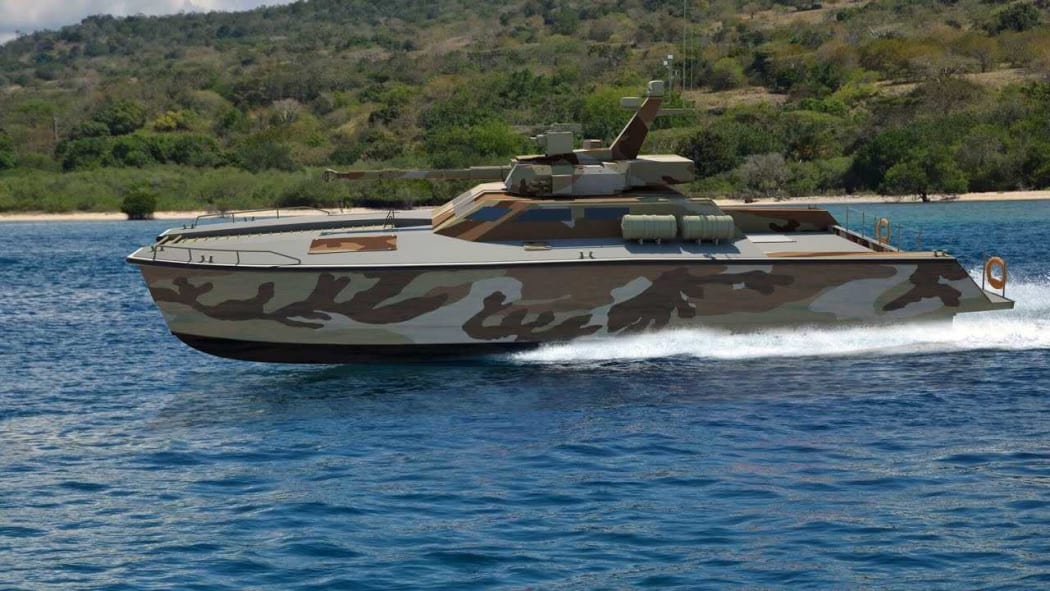 New Indonesian military tank-boat to be used in Papua | RNZ News