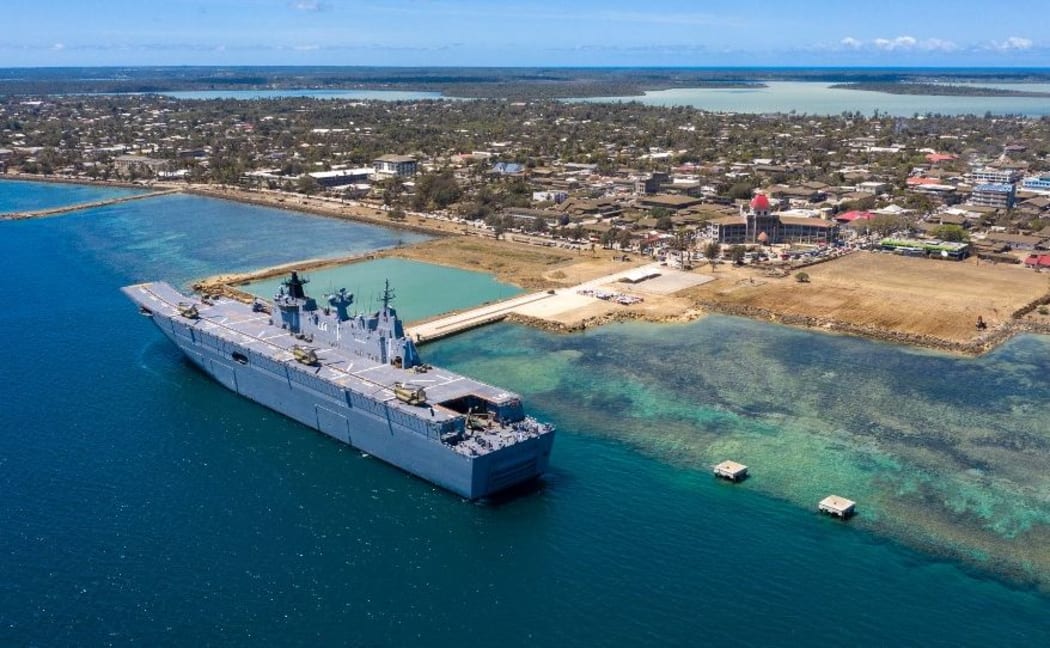Tonga to enter lockdown after port workers test positive for Covid-19 ...