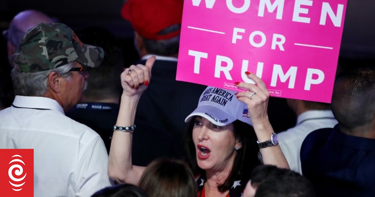 Women Vote Trump celebrate historic victory | RNZ