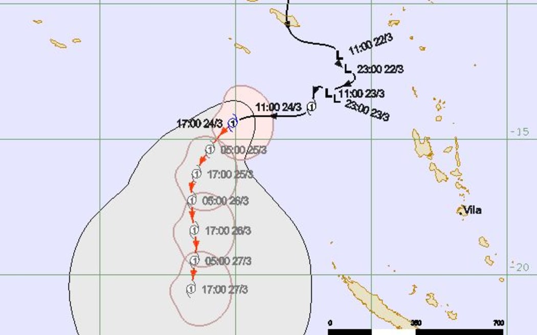 Tropical Cyclone Iris moves away from Vanuatu | RNZ News