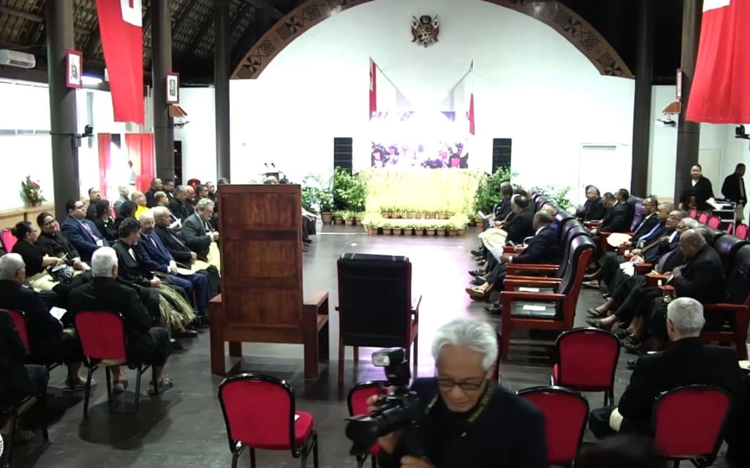 Tonga's Parliament to sit today | RNZ News