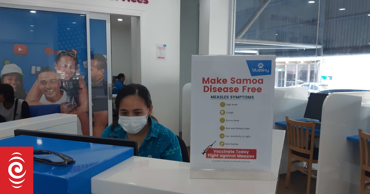 Samoa measles outbreak: Herd immunity low | RNZ