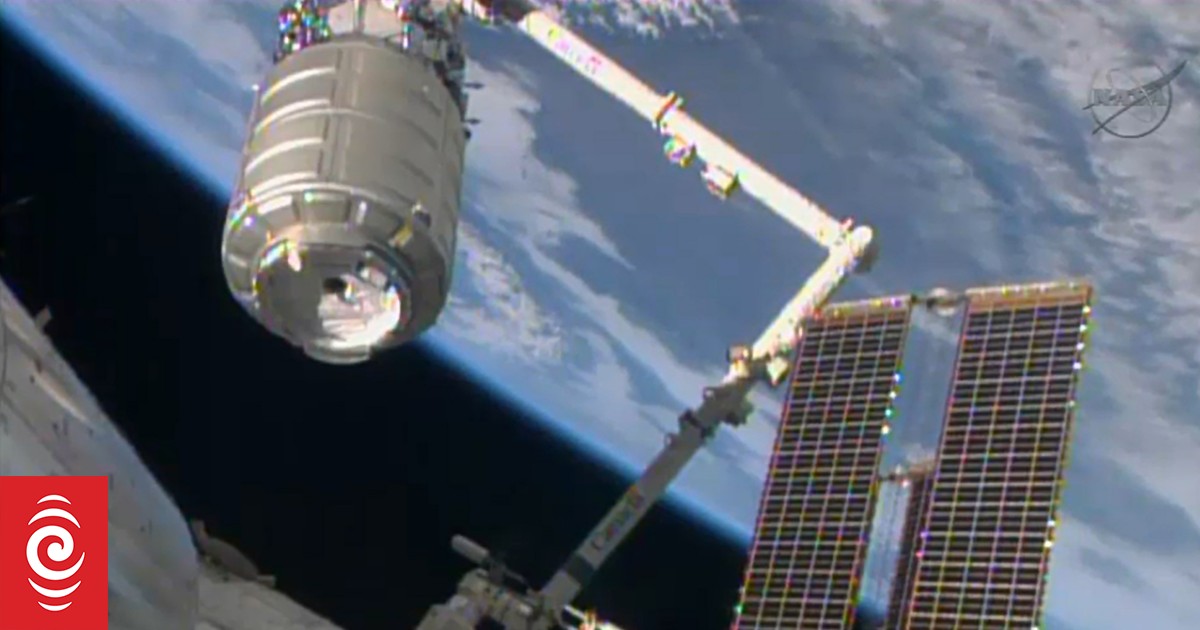 First OSC cargo ship arrives at space station | RNZ News