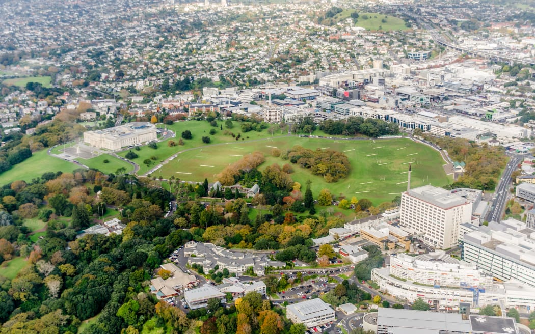 Auckland Domain closed to vehicles due to camping protesters | RNZ News