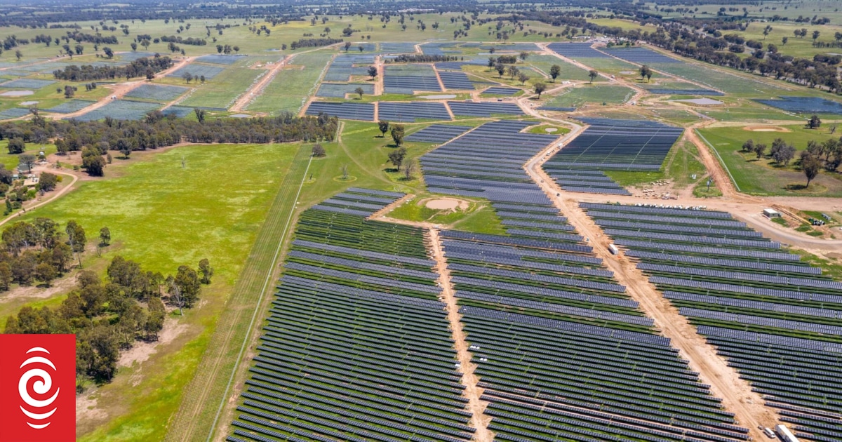 Massive solar energy investment in Canterbury | RNZ