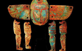 Ancient wooden Mayan canoe unearthed almost intact in Mexico | RNZ News