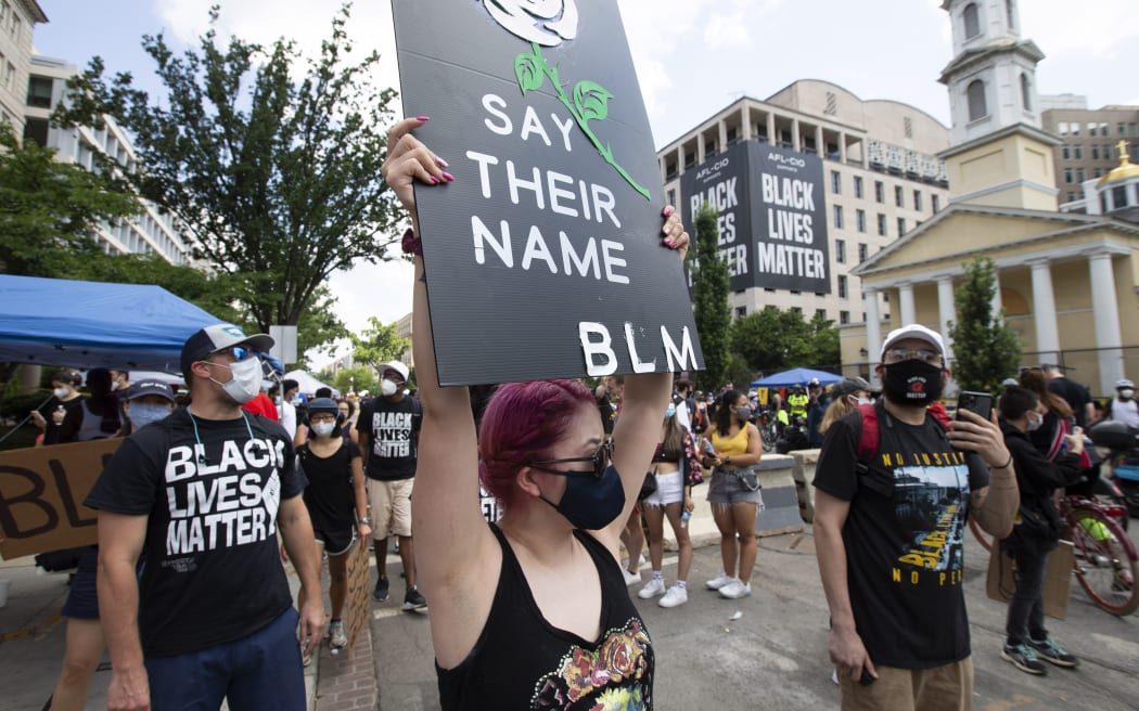 US capital braces as crowds converge for protests, Trump's July Fourth ...