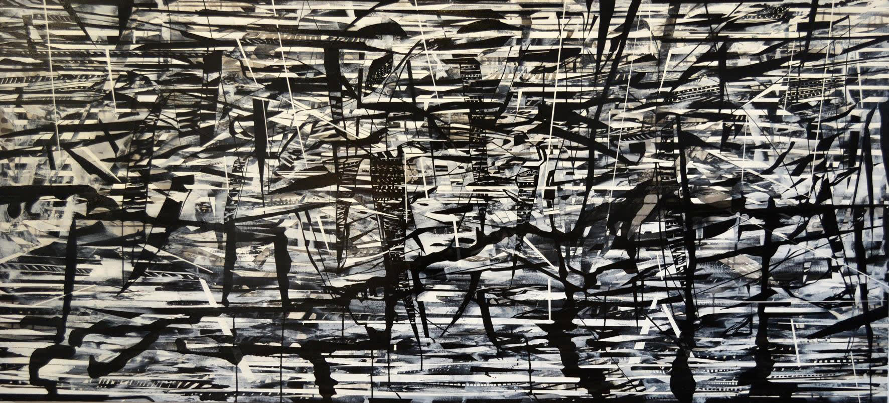 Glen Wolfgramm's huge, Tongan-inspired paintings | RNZ