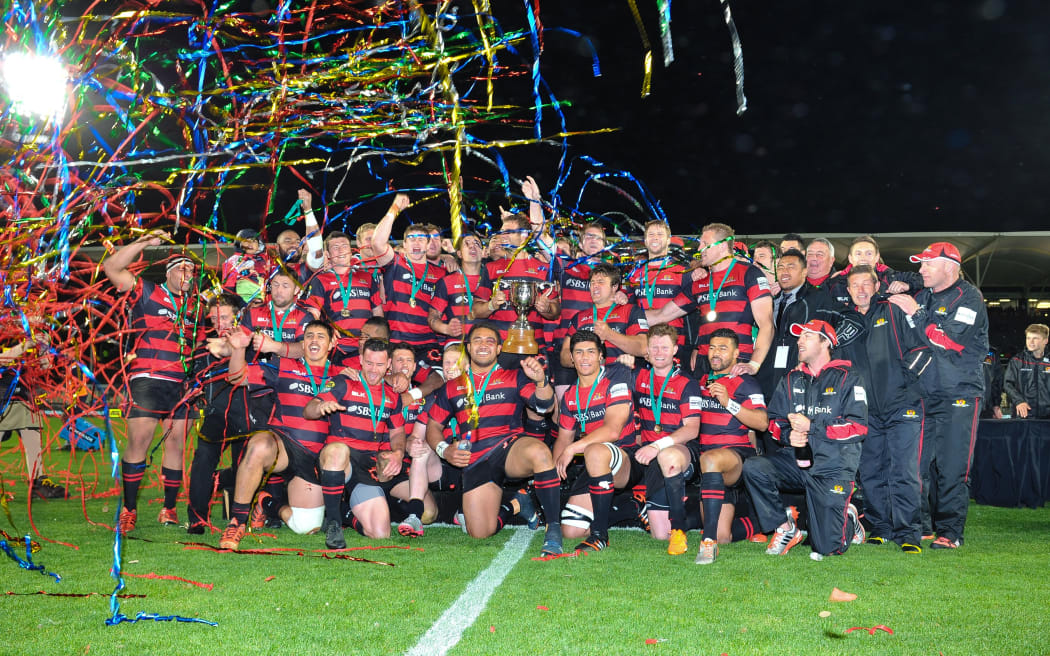 Canterbury win ITM Cup Premiership title again | RNZ News