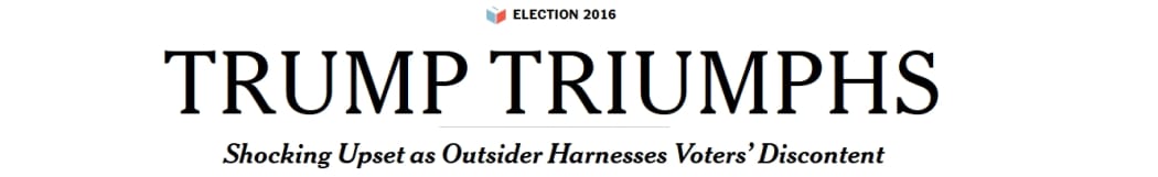 Trumpocalypse Now | RNZ