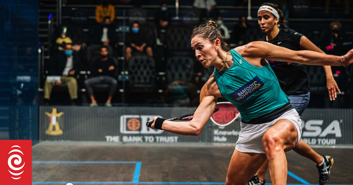Squash: King upsets World No.2 to advance to final four | RNZ News