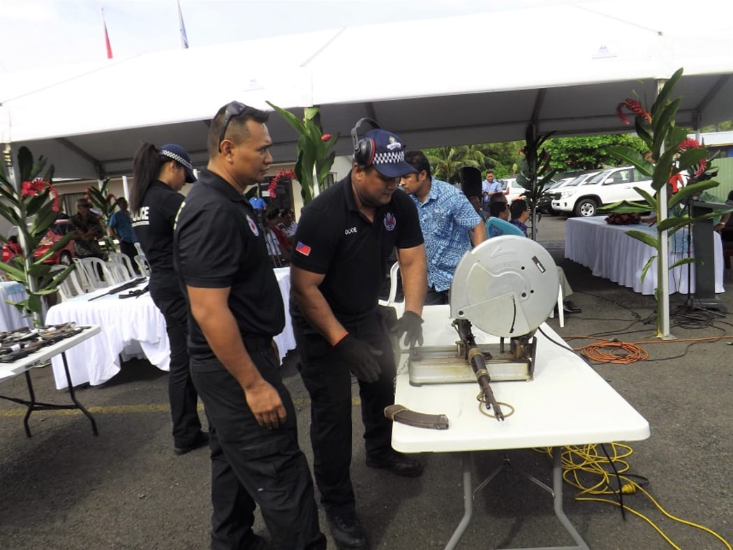 Samoa police call gun amnesty for October | RNZ News