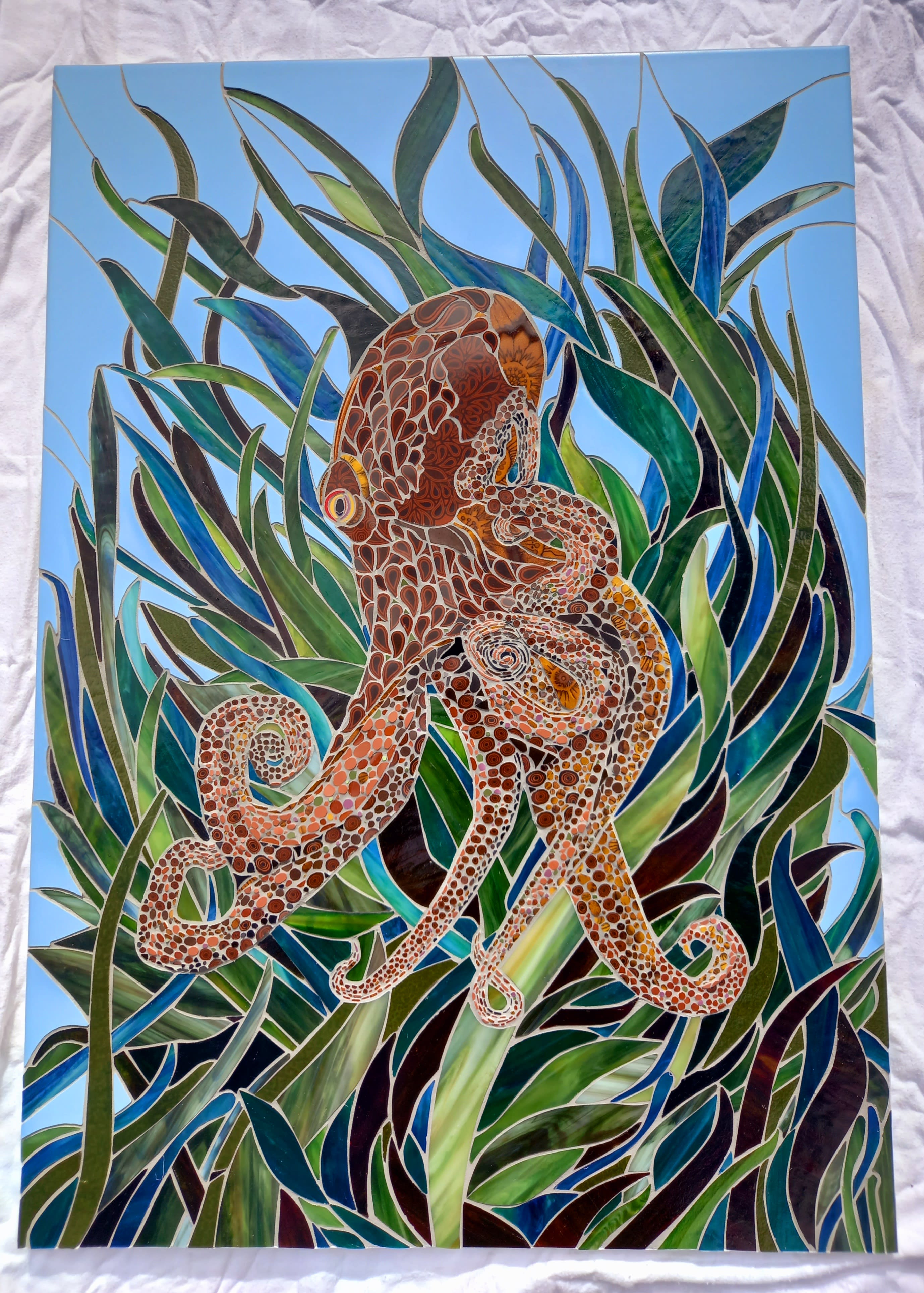 Achilles Botes mosaic art | A Gallery from Standing Room Only | RNZ ...