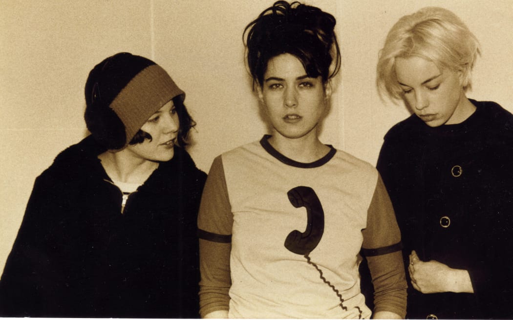 Kathleen Hanna of Bikini Kill ahead of their first ever show in ...