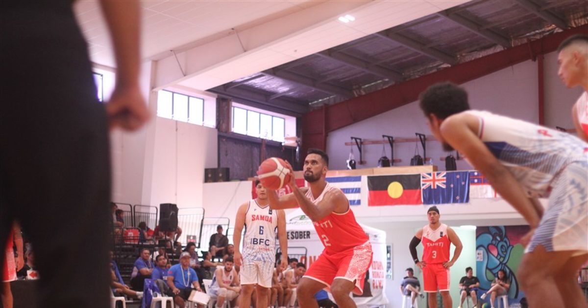 Tahiti and Cook Islands win Polynesian basketball cups | RNZ News