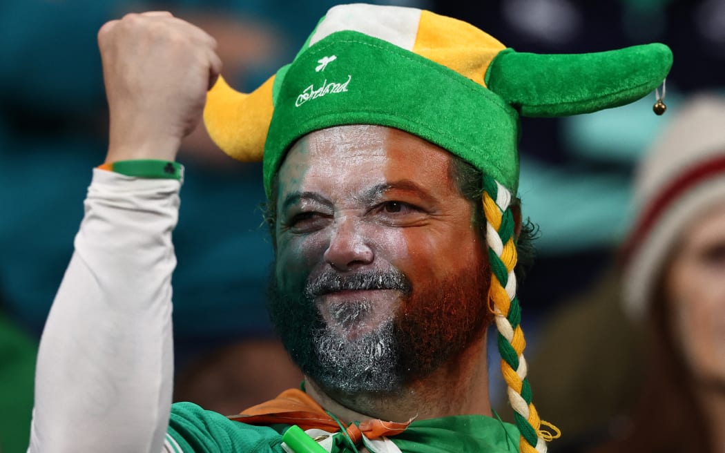 In photos: The fans and the craic - All Blacks v Ireland at the Rugby ...
