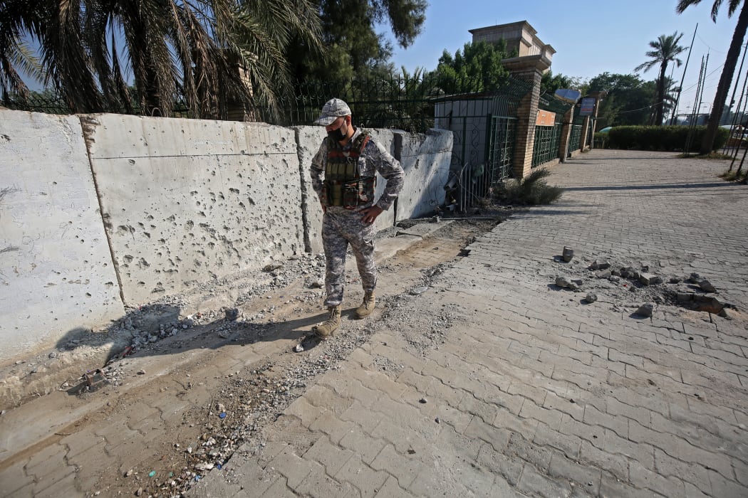 Rockets fired at US embassy land inside Baghdad's Green Zone, damaging ...