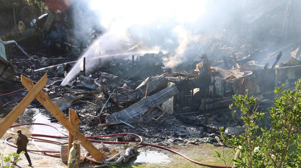 Tapu Te Ranga marae fire damage: Whānau plan for new chapter | RNZ News