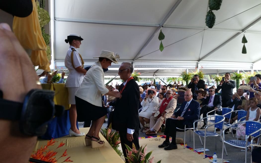 Niue's leader receives his knighthood | RNZ
