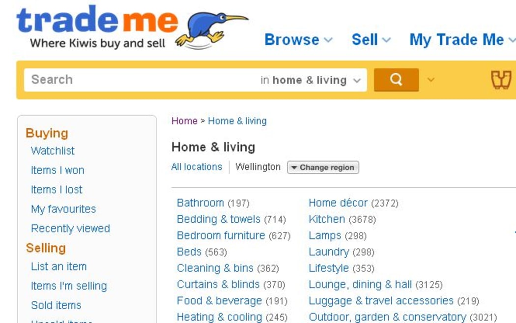 Higher prices on cards as Trade Me changes fees | RNZ News