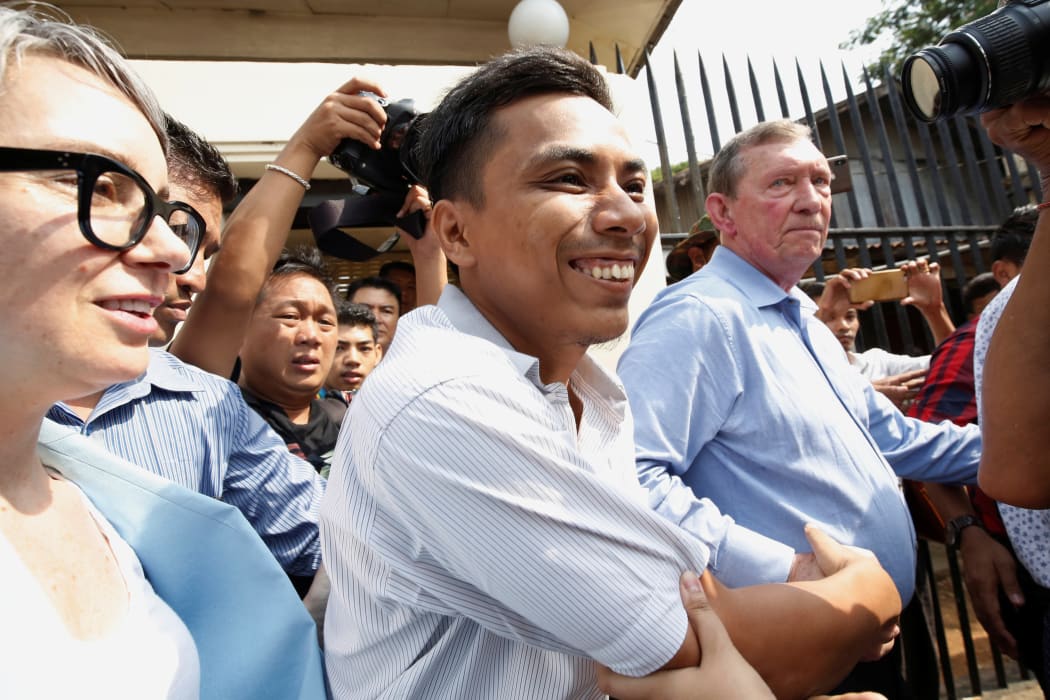 Journalists Wa Lone, Kyaw Soe Oo freed after 511 days in Myanmar prison ...