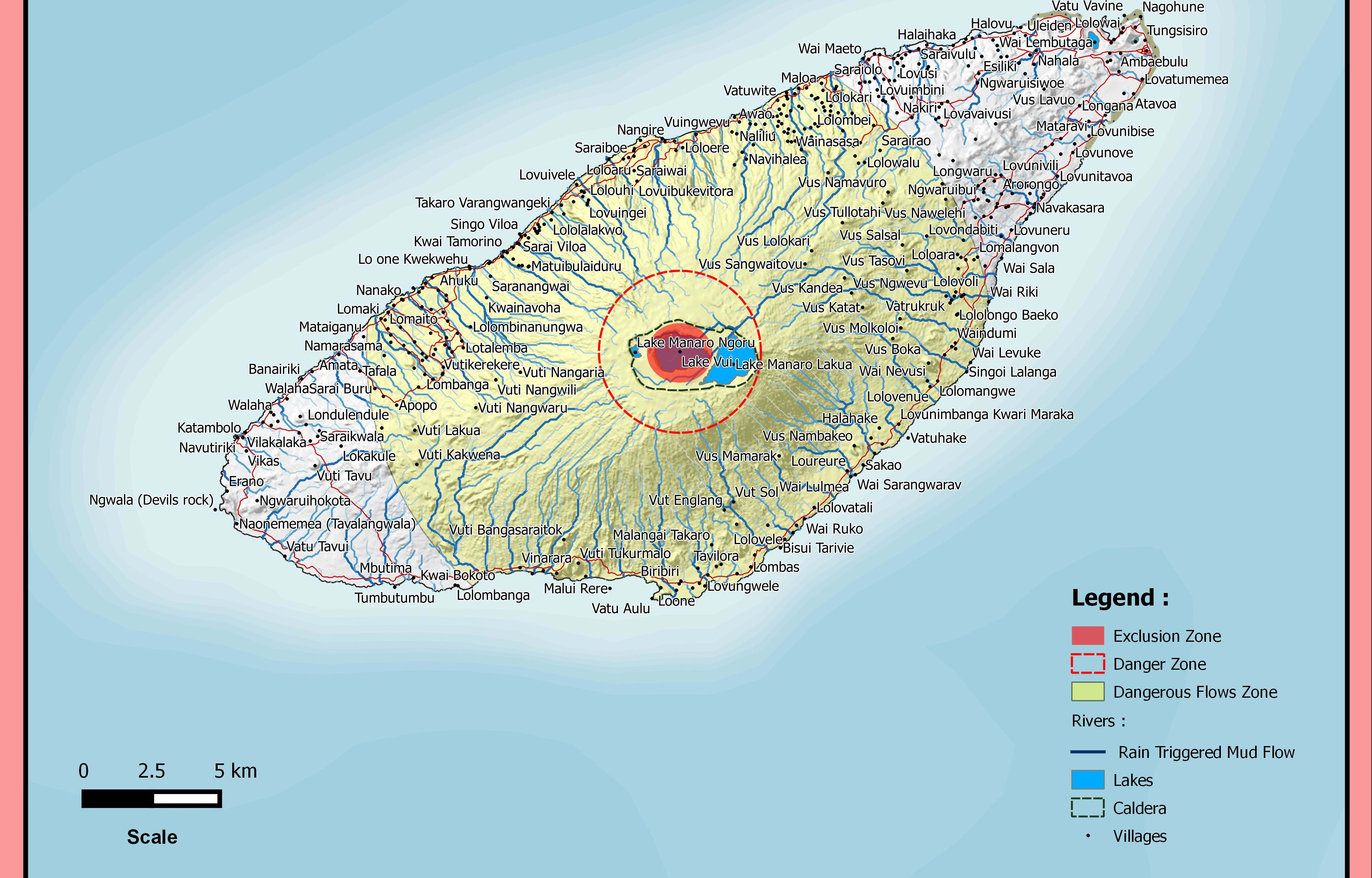 Alert level dropped on Vanuatu's Ambae | RNZ News